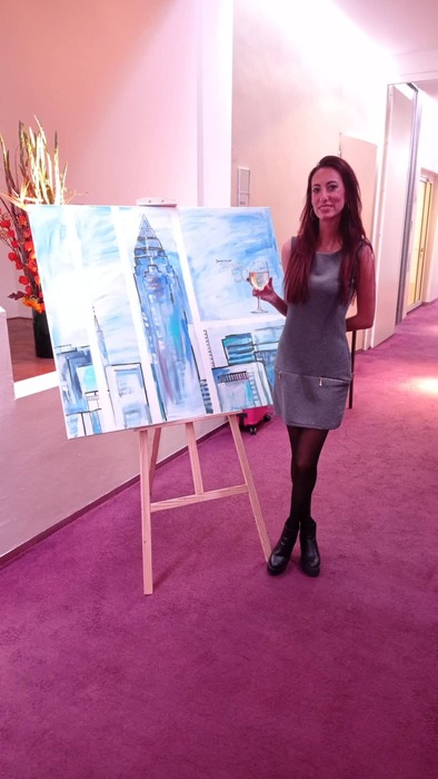 Live Painting Event in Frankfurt